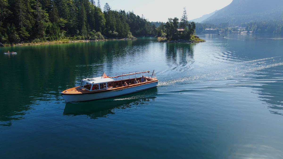 Bootsverleih, Boote mieten & SUP am Eibsee - Der Eibsee