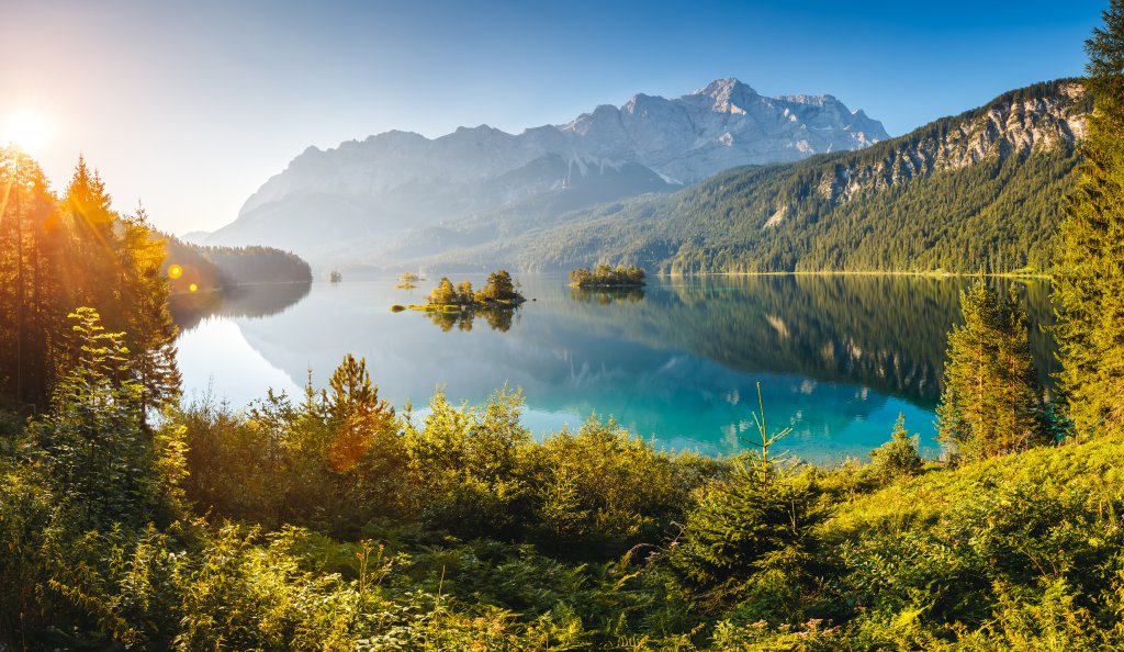 Den Eibsee erleben - Der Eibsee