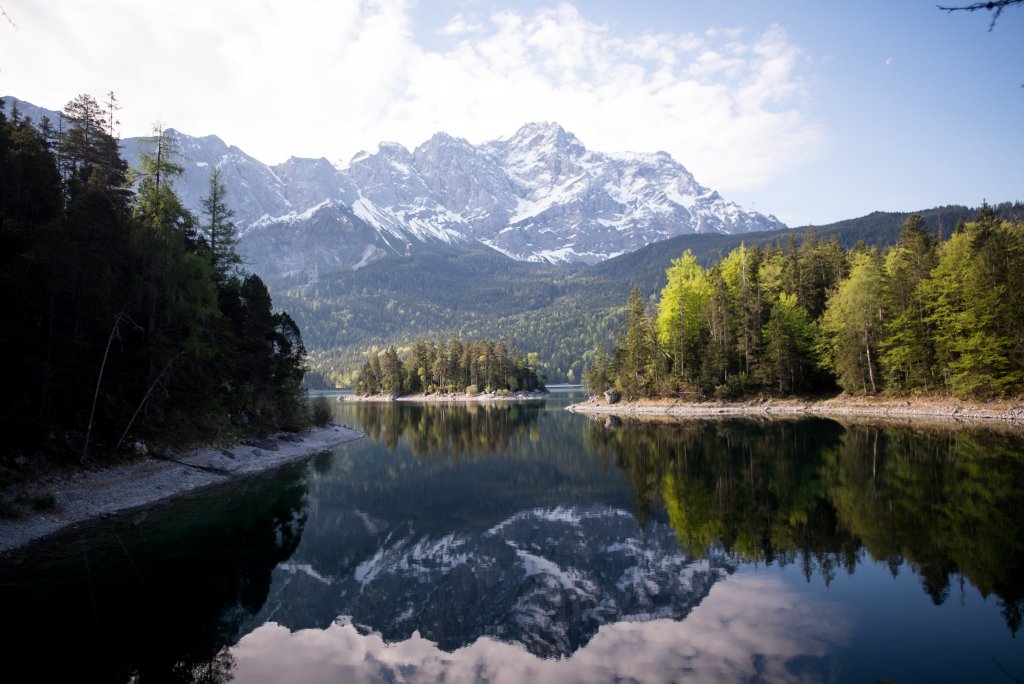 Natur-Highlight an der Zugspitze - Der Eibsee